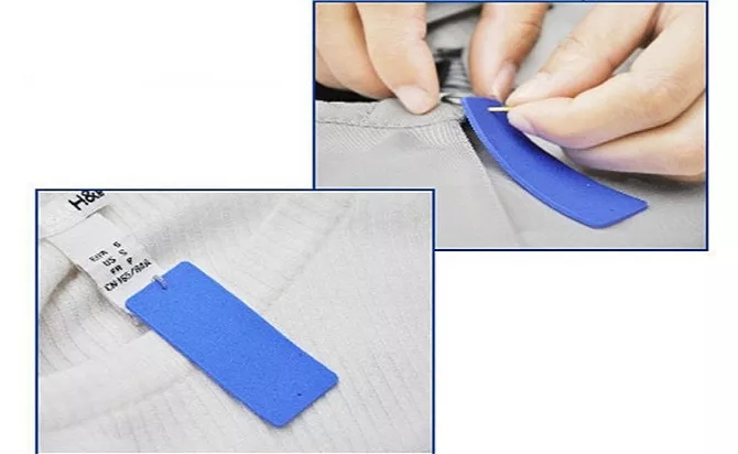 High Temp RFID Laundry Tag YURI-601 Silicone 55x12x2.2mm