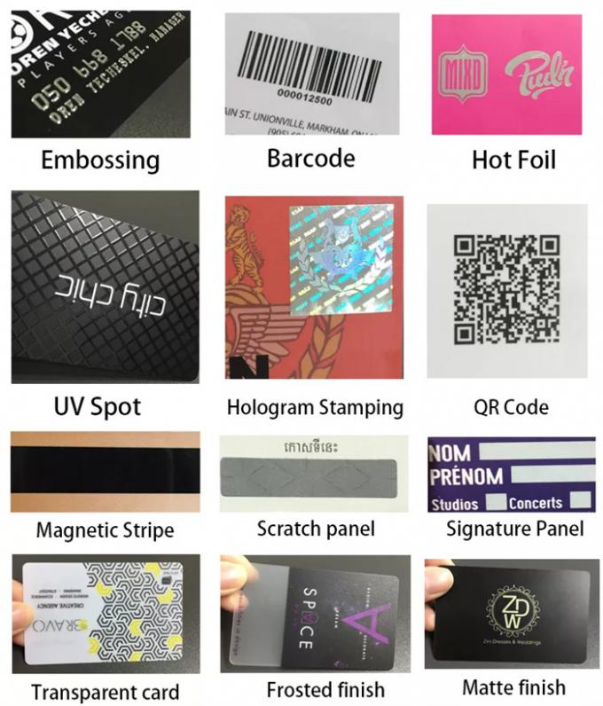 CMYK Printing NFC RFID Card PVC NFC Access Cards For Payment