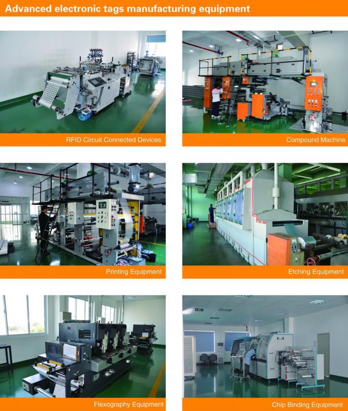 China Shenzhen Yuri RFID Tag Co.Ltd factory production line